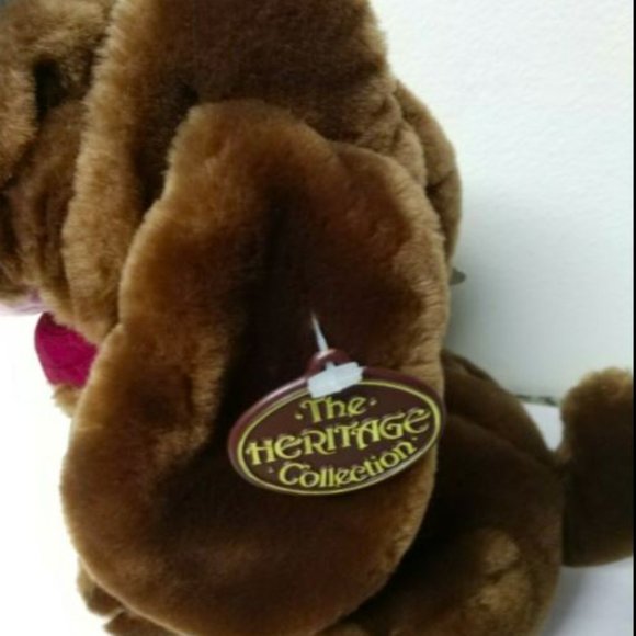 GANZ | Toys | Ganz Wrinkles Dog 9 Sitting Plush Heritage Wtags | Poshmark